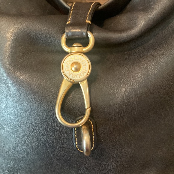 Dooney & Bourke | Bags | Dooney Bourke Logo Lock Hobo Small Sac ...